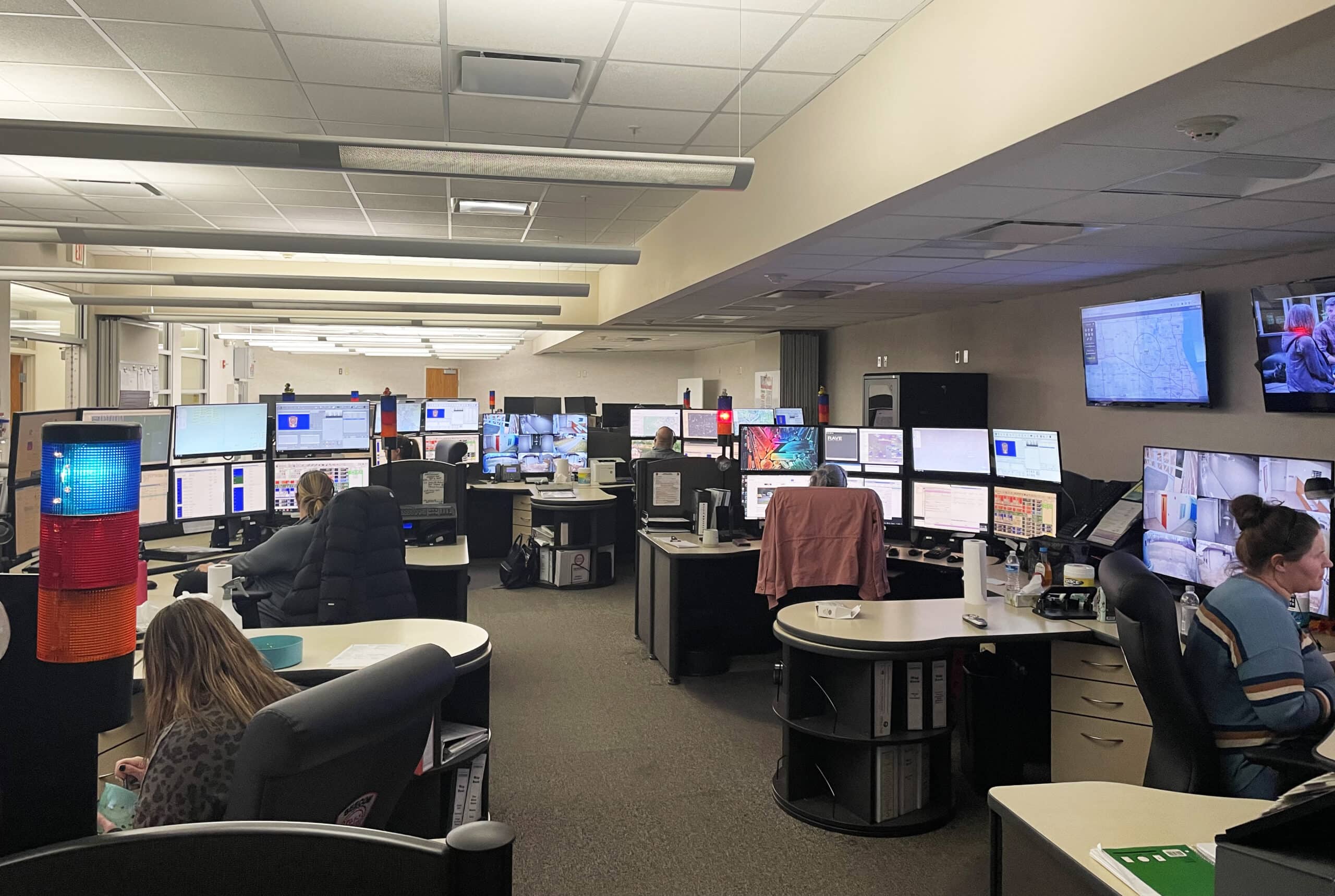 911 dispatch center covering Crystal Lake, several other cities ...