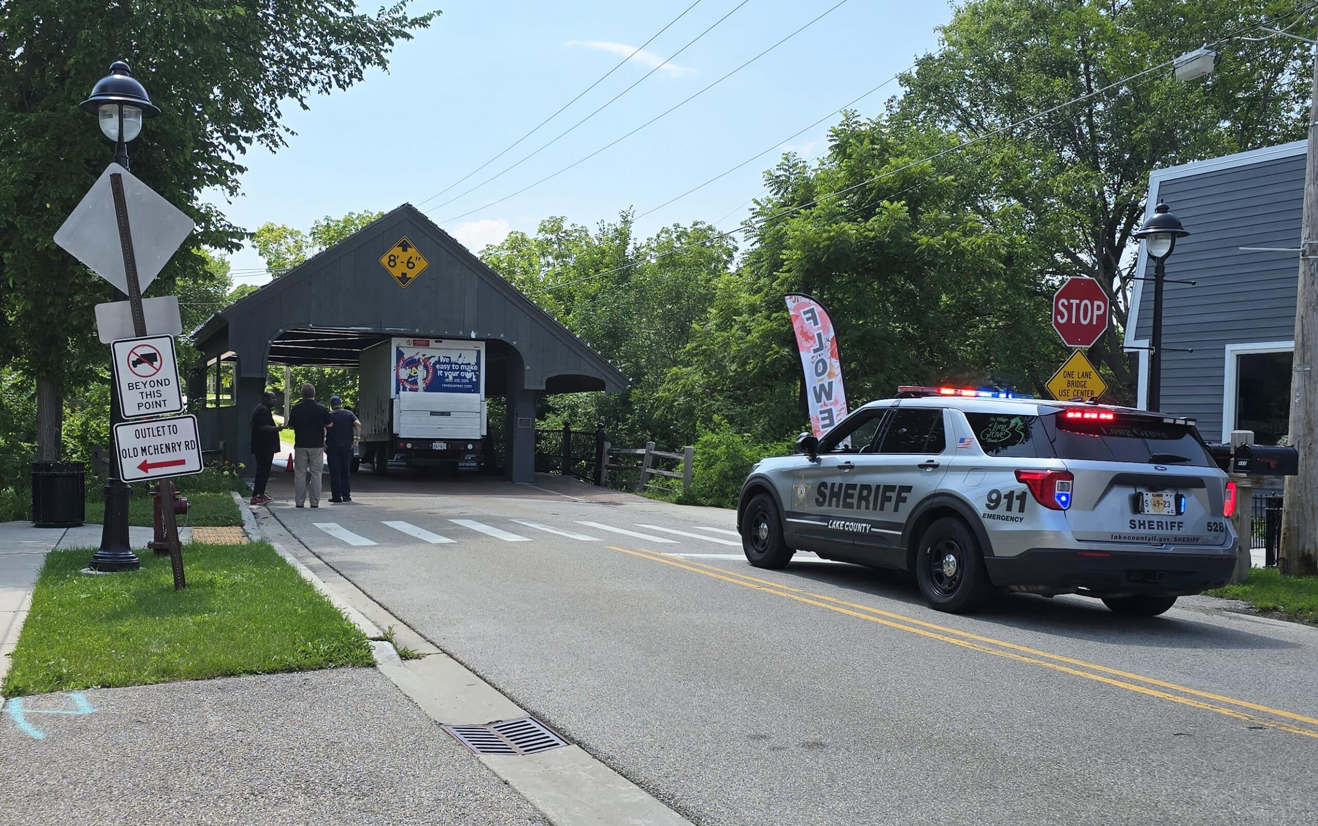 Another vehicle strikes historic Robert Parker Coffin Bridge in Long ...