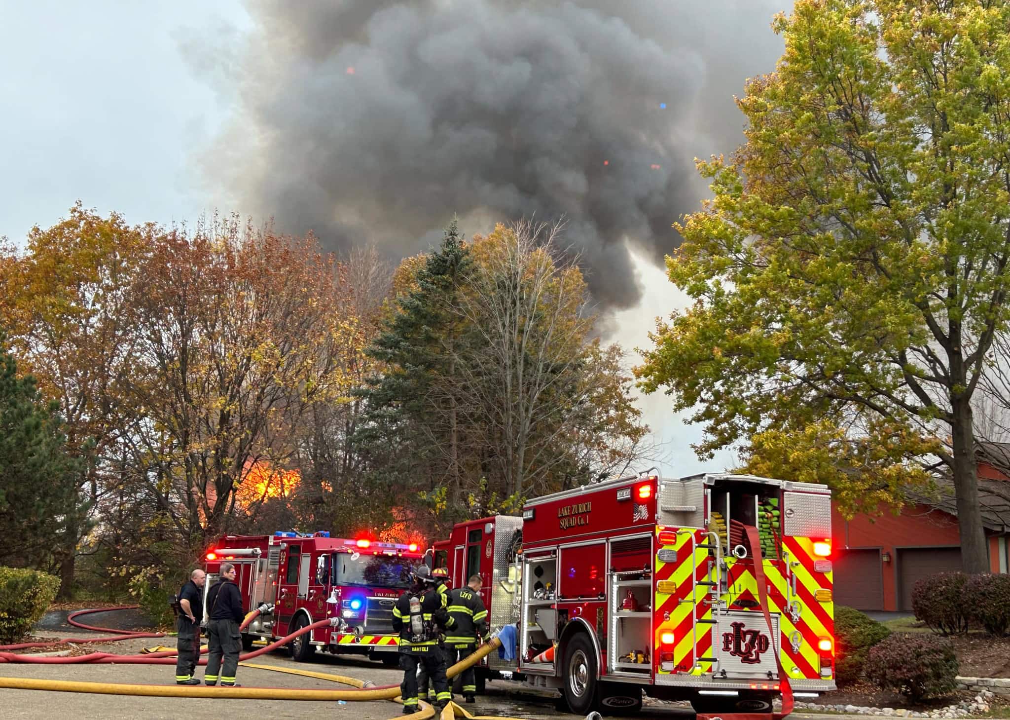 1 person unaccounted for after 3-alarm fire fully engulfs house in ...