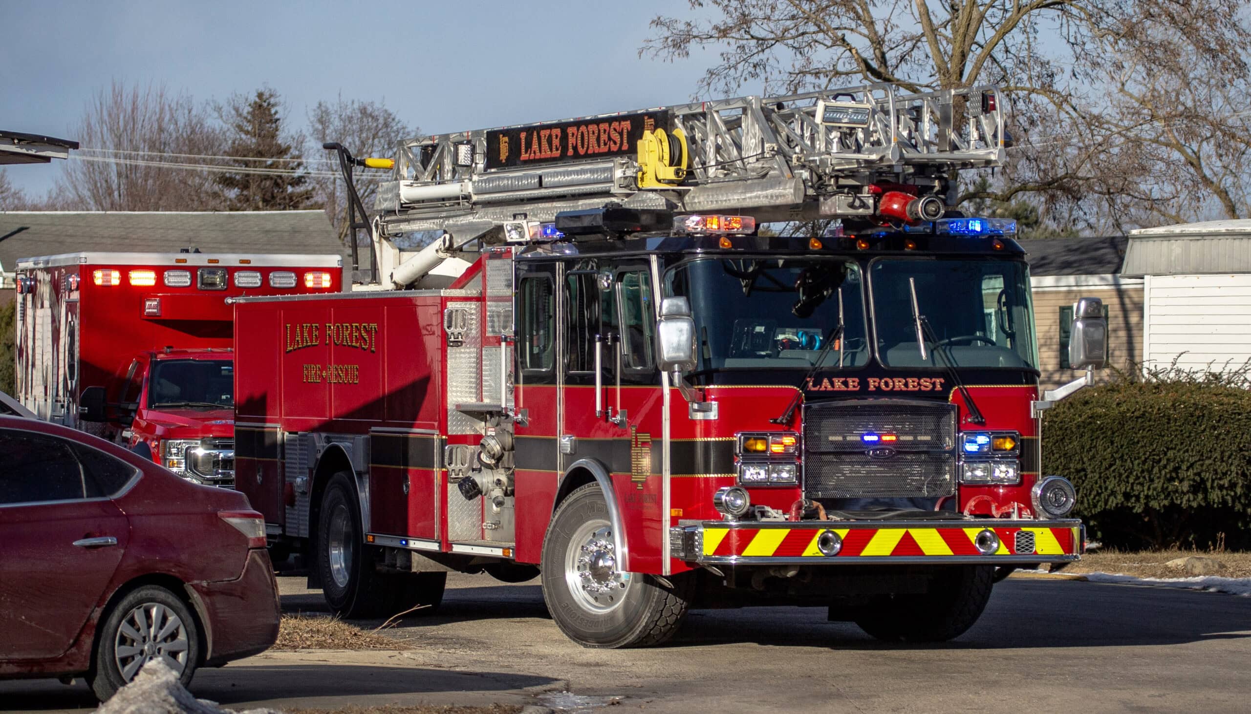 One person injured after being knocked into unfinished basement at Lake ...