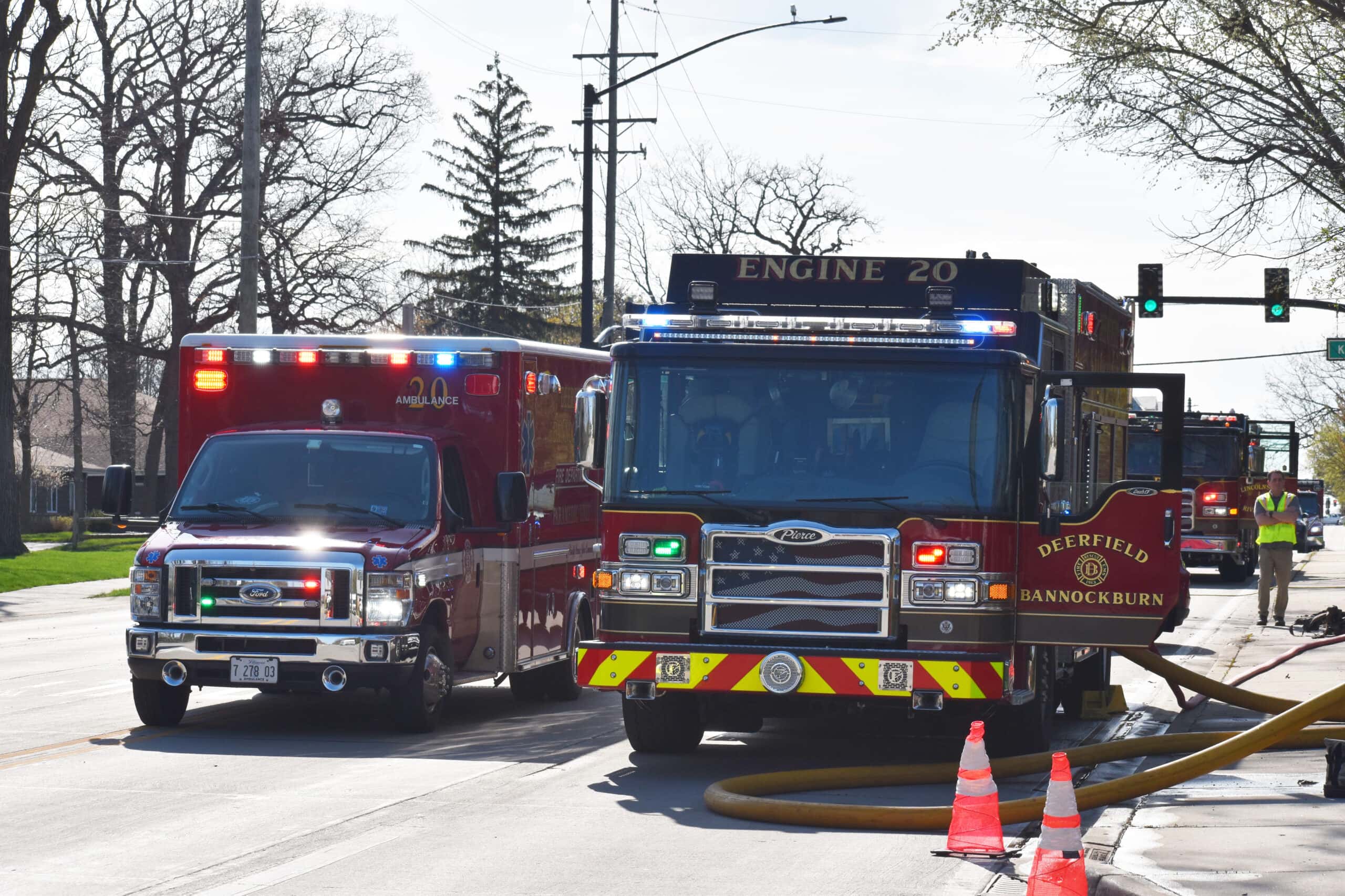 3 sent to hospital after SWAT team responds to house fire, hours-long ...