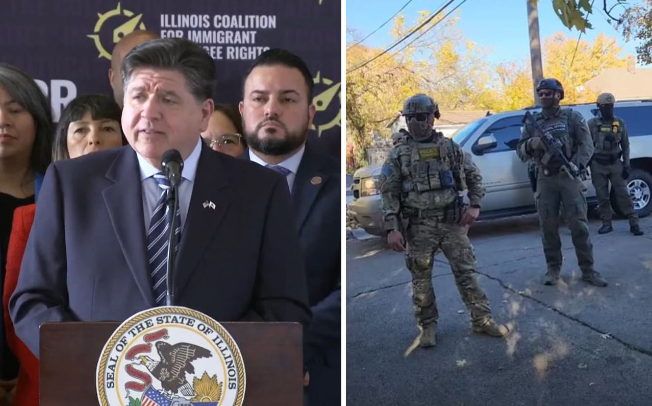 Illinois governor signs bill into law that restricts immigration ...